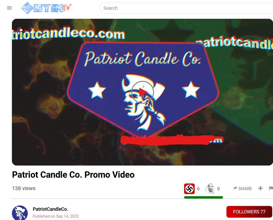 Ariel Ellis Collazo-Ramos AKA “Patriot Candle Co” (High Point, NC ...